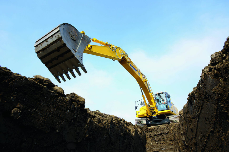 Komatsu Europe presenta l'escavatore cingolato idraulico PC360LCi-11 ...